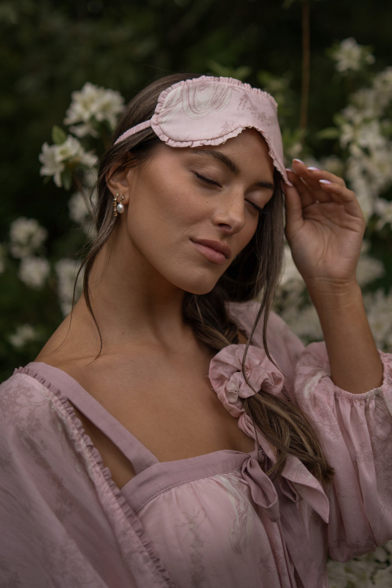 eye mask | petal pink – Till Blush Of Night